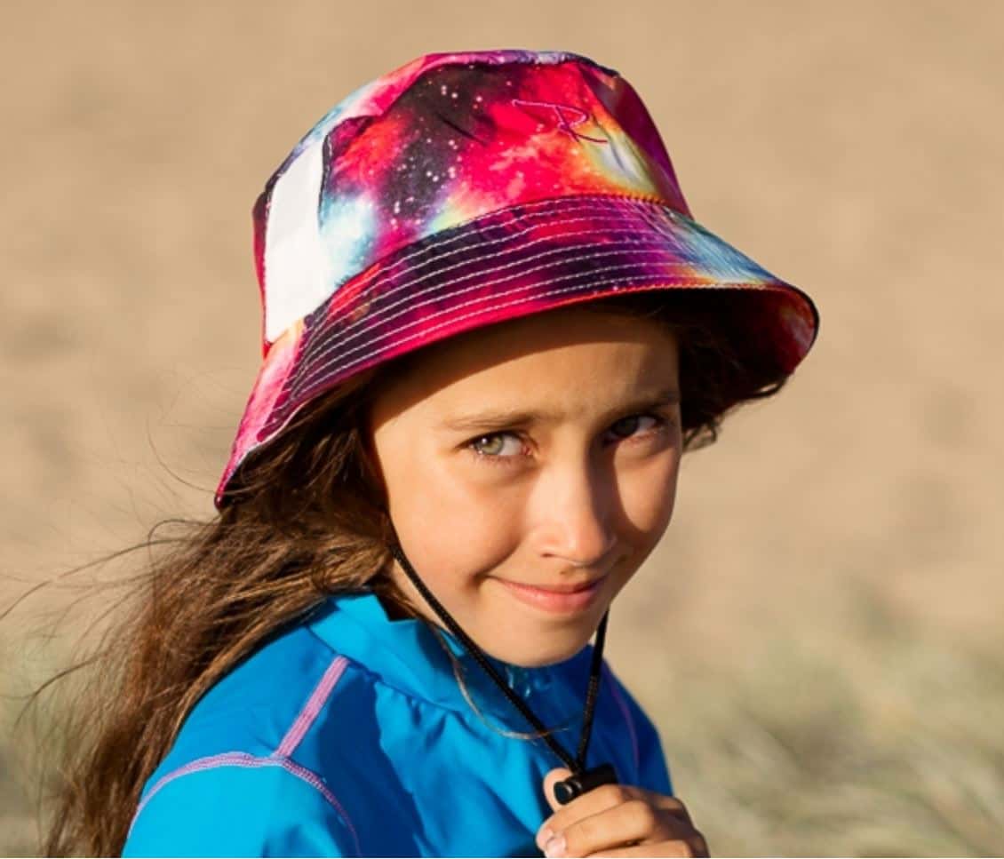 Microfibre Bucket Hat With Strap – Star – Radicool Australia