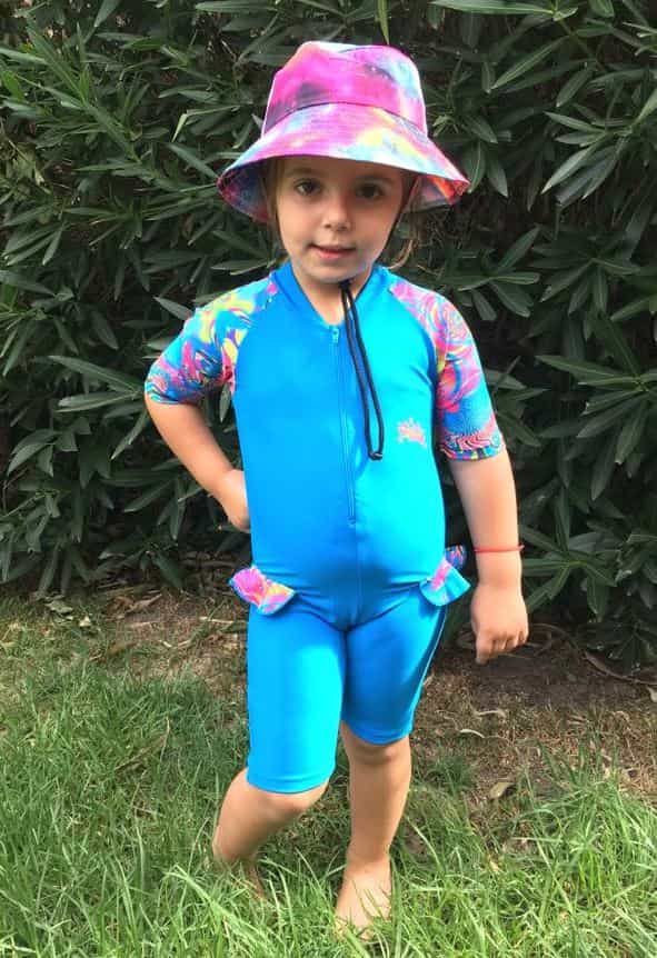 Turquoise Print Short Sleeve Suit – Radicool Australia